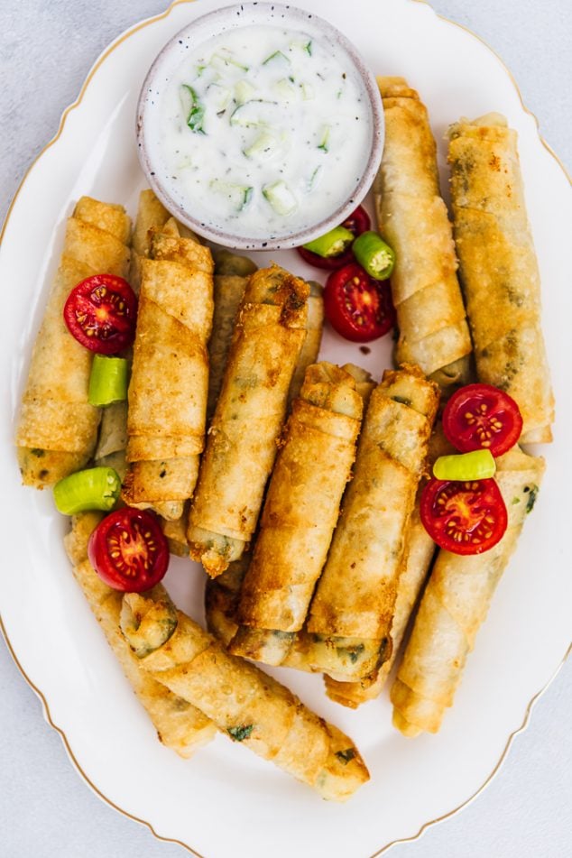 Turkish Sigara Borek Recipe (Fried Phyllo With Cheese) - Give Recipe