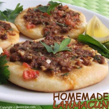 Lahmacun Recipe - Give Recipe