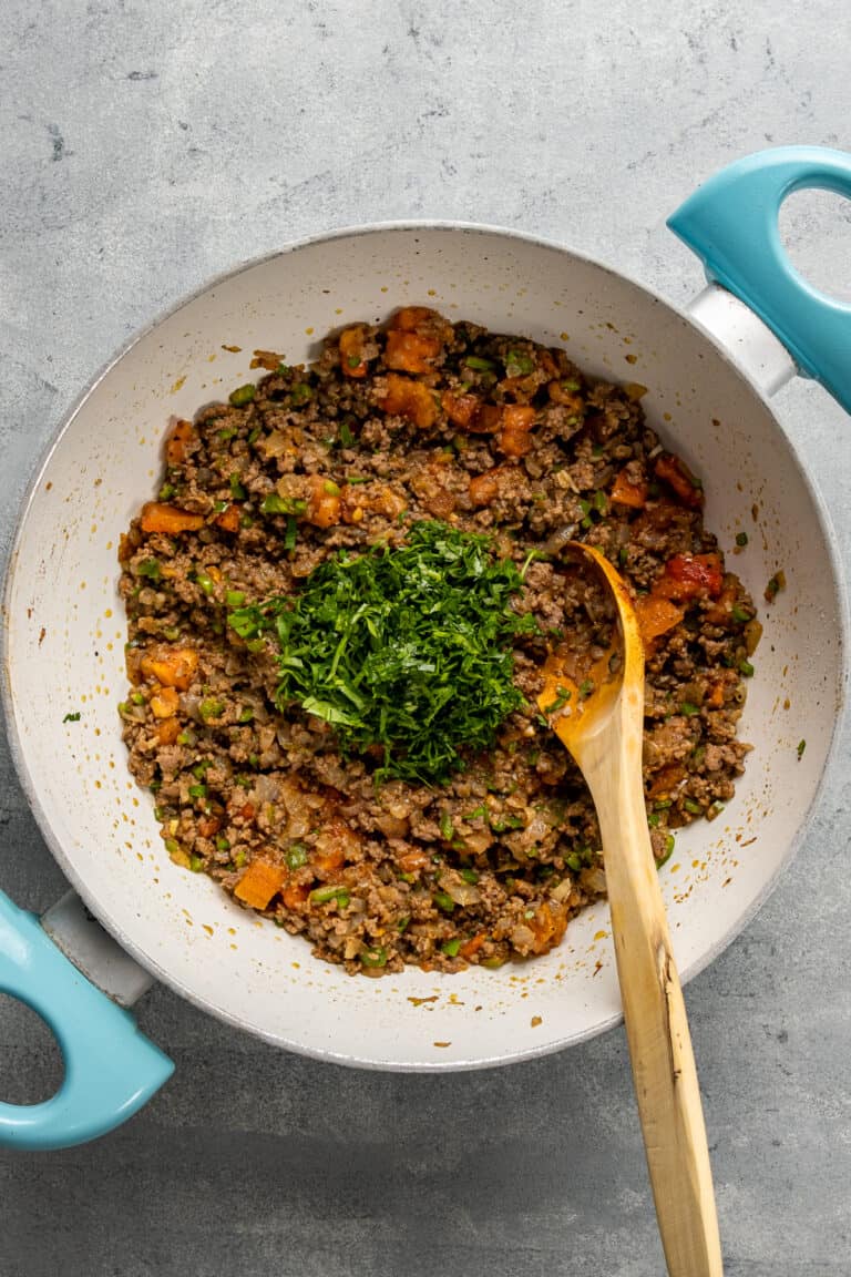 Turkish Ground Beef Stuffed Eggplant Karniyarik Recipe - Give Recipe