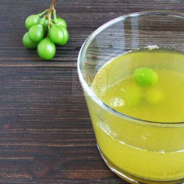 Homemade Fresh Verjuice - Give Recipe