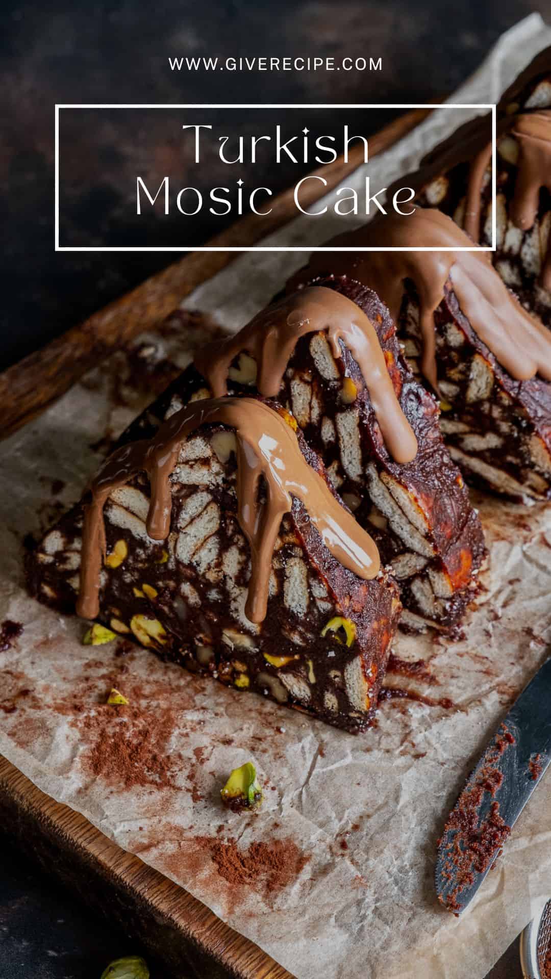 Mozaik Pasta (Turkish Mosaic Cake) - Give Recipe