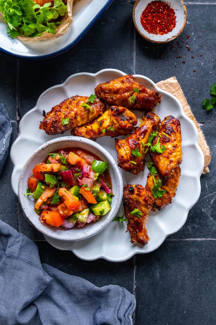Turkish Chicken Wings (Tavuk Kanat) - Give Recipe