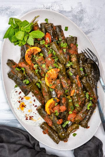 Yaprak Sarma (Turkish Dolma) - Give Recipe