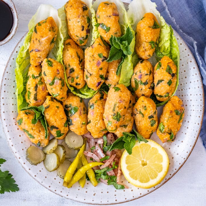 Turkish Lentil Balls Mercimek Koftesi - Give Recipe