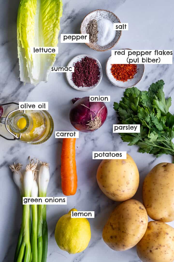 Patates Salatasi - Turkish Potato Salad - Give Recipe