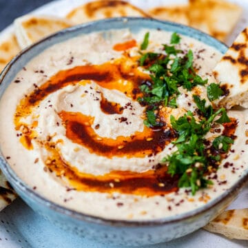 Turkish Hummus With A Spicy Topping - Give Recipe