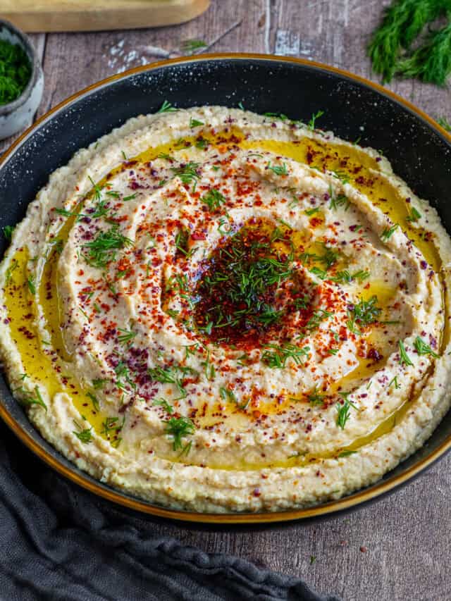 Turkish Hummus With A Spicy Topping - Give Recipe