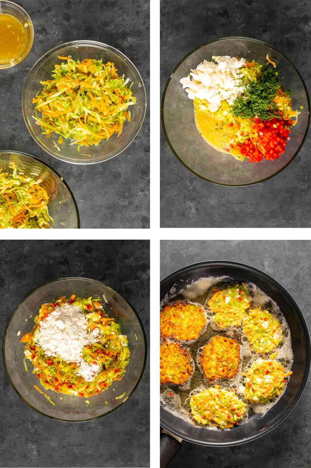 Mucver (Turkish Fritters) - Give Recipe