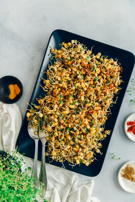Sprouted Lentils Recipe - Give Recipe