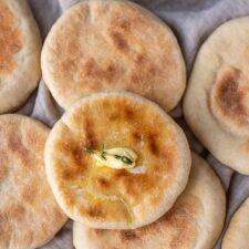 Turkish Flat Bread Bazlama Recipe - Give Recipe