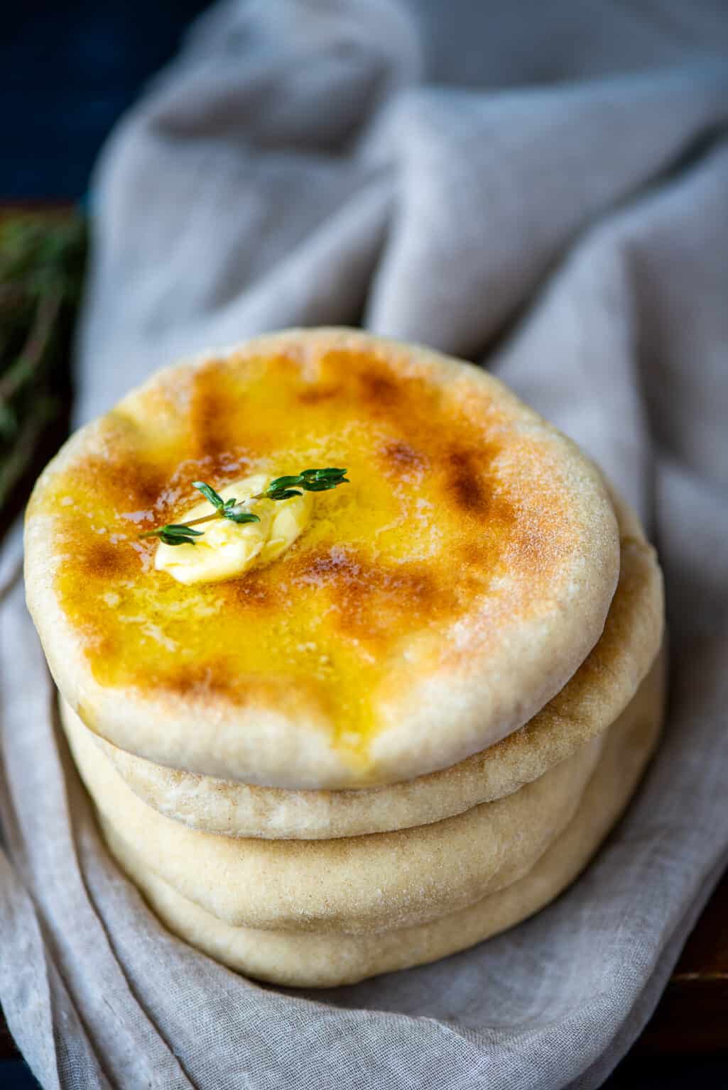 Turkish Flat Bread Bazlama Recipe - Give Recipe