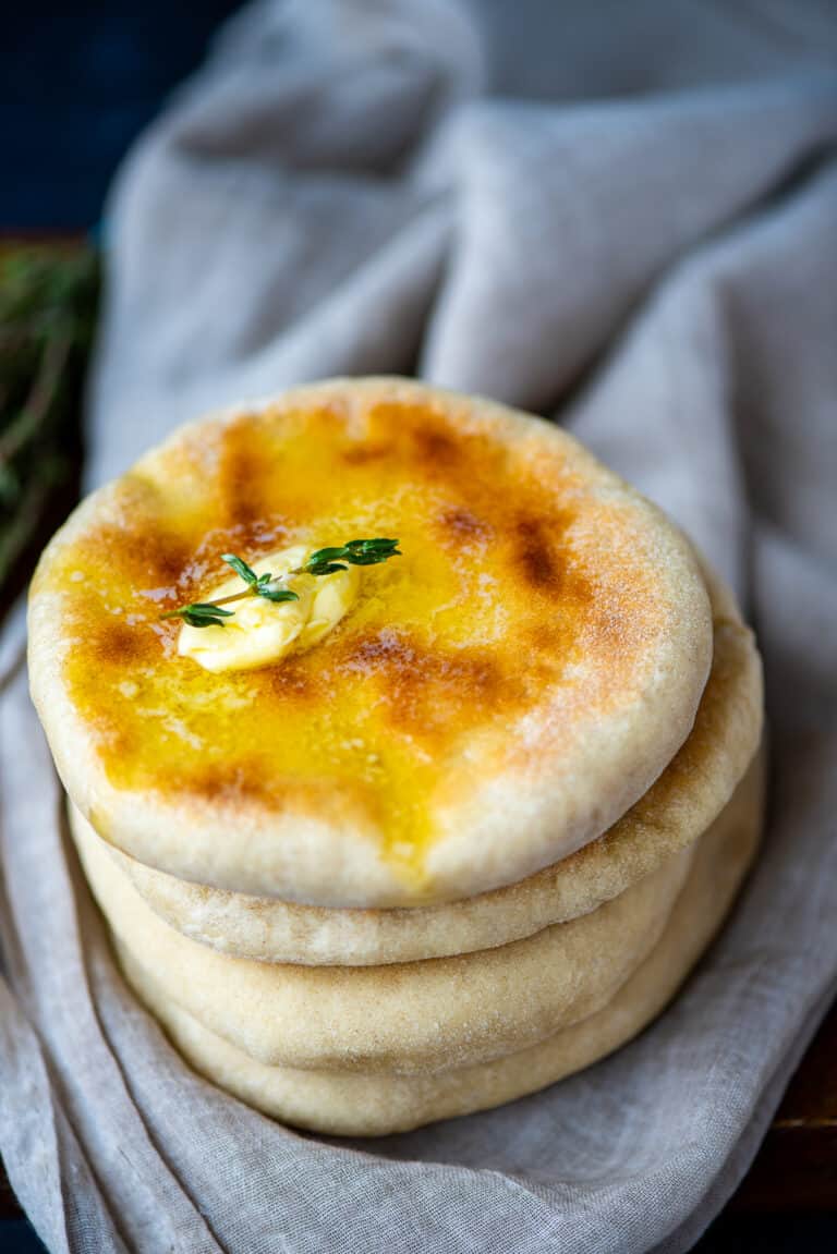 Turkish Flat Bread Bazlama Recipe - Give Recipe