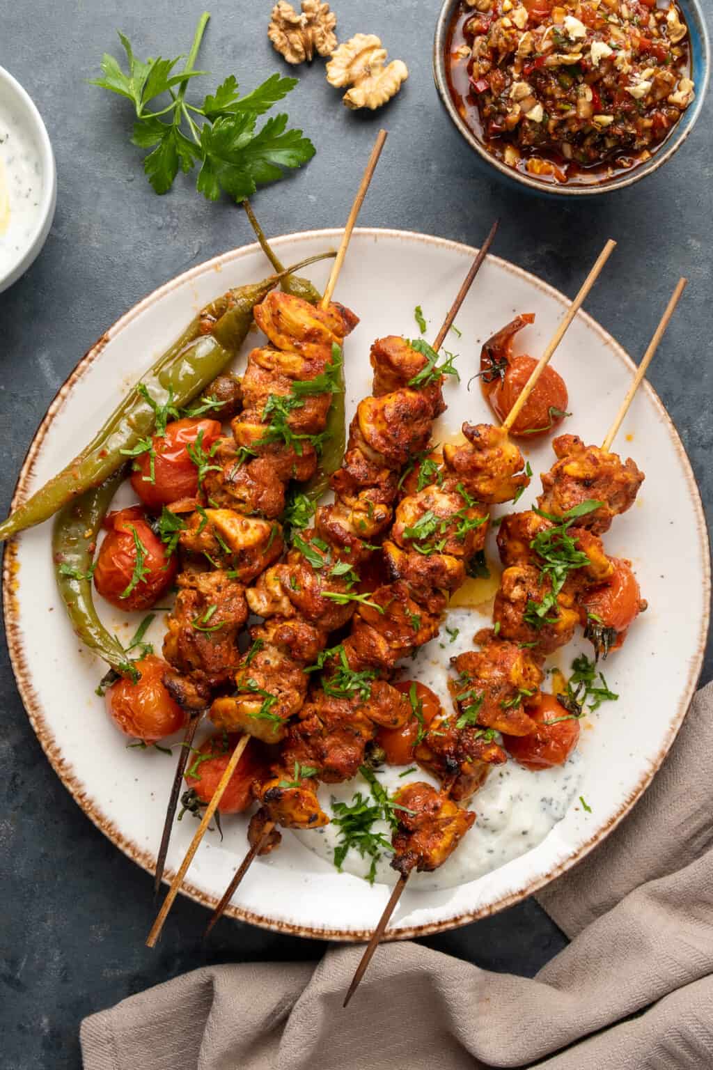 Turkish Chicken Kebabs (Tavuk Şiş) - Give Recipe