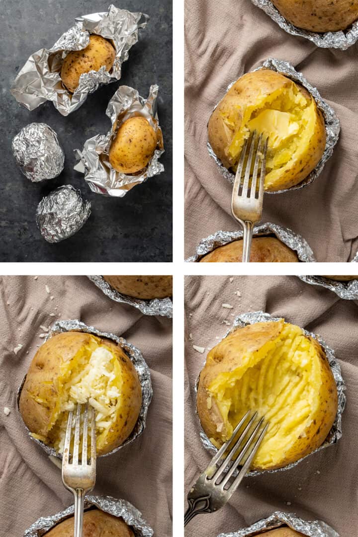 Kumpir - Turkish Stuffed Baked Potatoes - Give Recipe