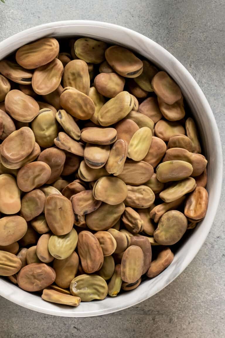 Dried Fava Beans - How To Peel & Cook - Give Recipe