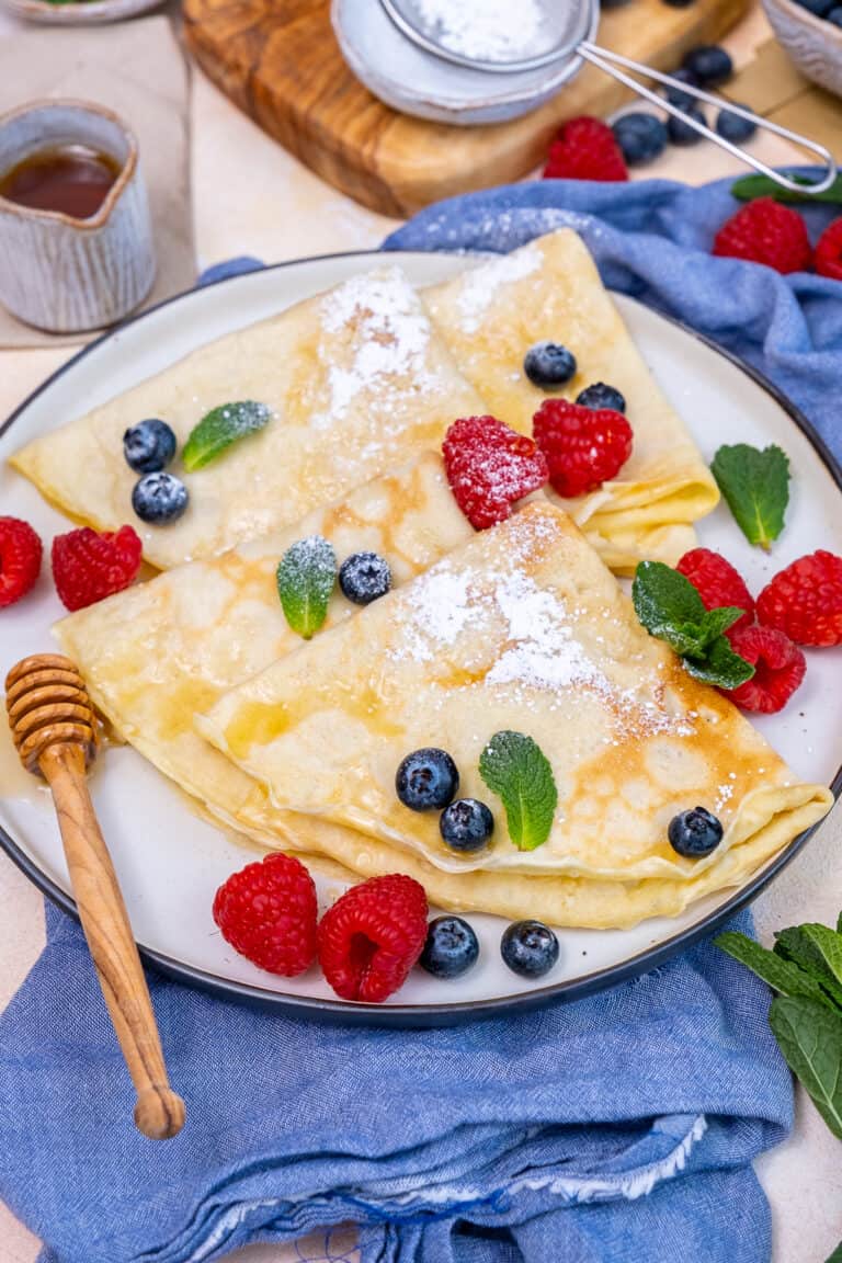 Almond Milk Crepes - Give Recipe
