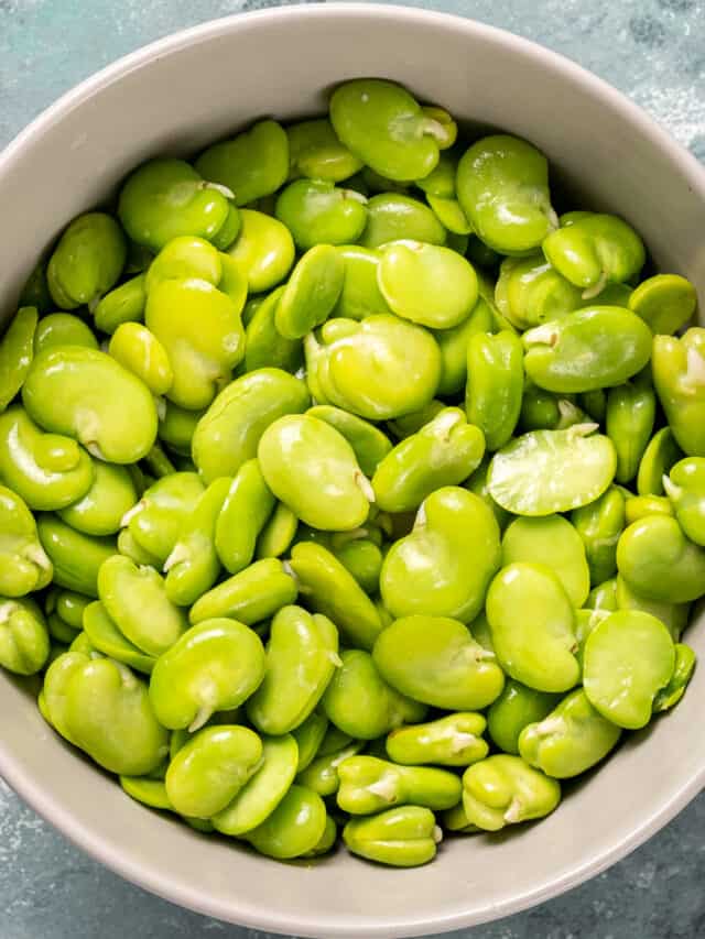 Fresh Fava Beans Recipe - Give Recipe