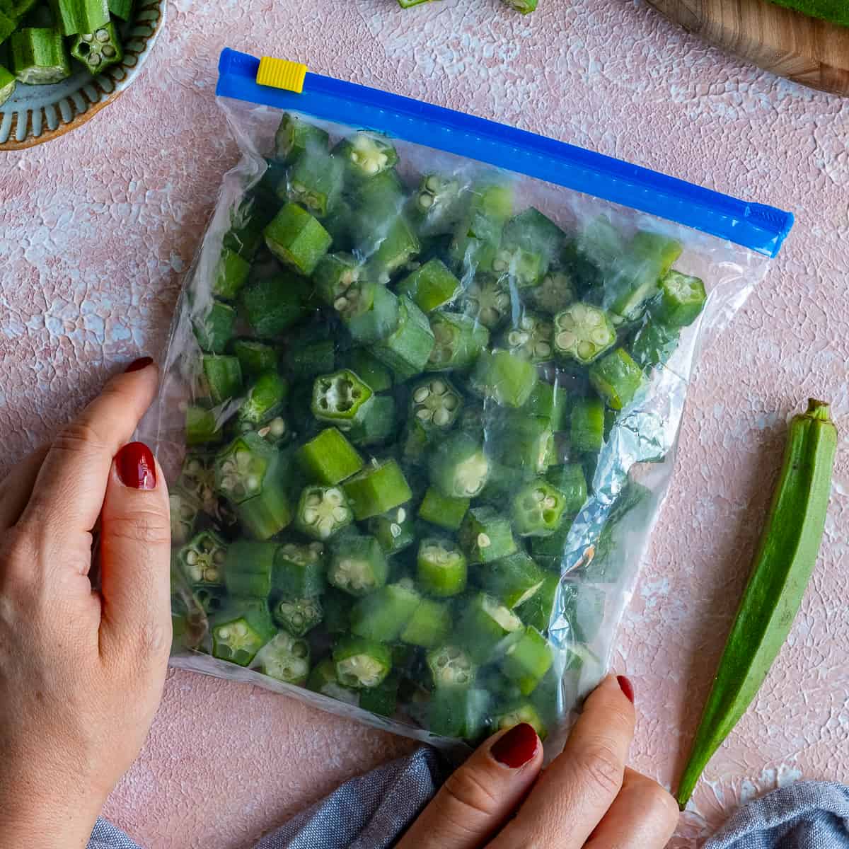 How To Freeze Okra - Give Recipe