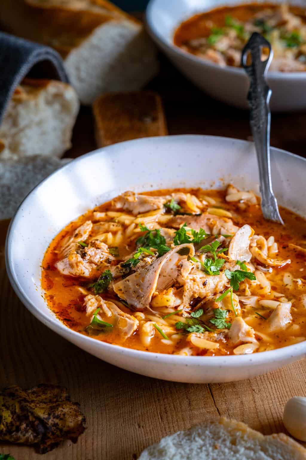 Tavuk Corbasi - Turkish Chicken Soup - Give Recipe