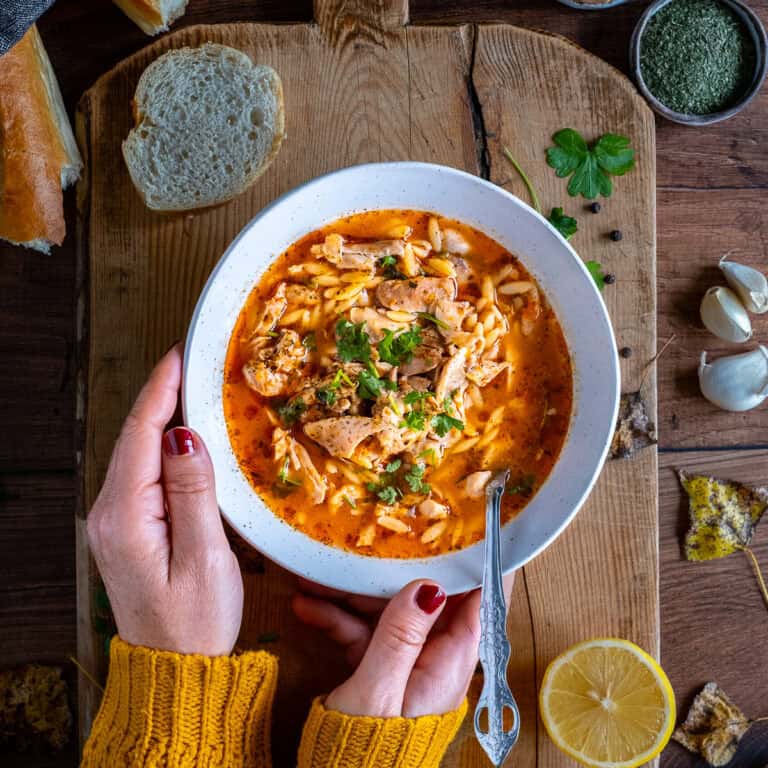 Tavuk Corbasi - Turkish Chicken Soup - Give Recipe