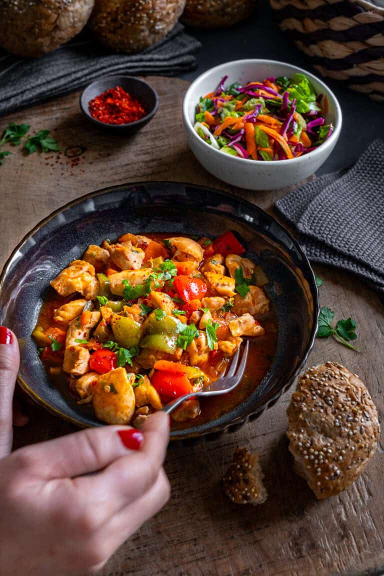 Tavuk Sote - Turkish Chicken Sauté - Give Recipe