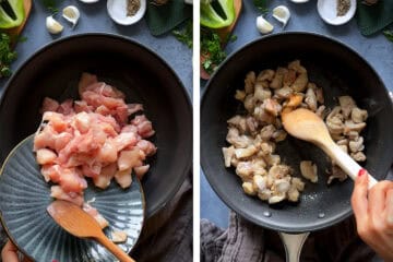 Tavuk Sote - Turkish Chicken Sauté - Give Recipe