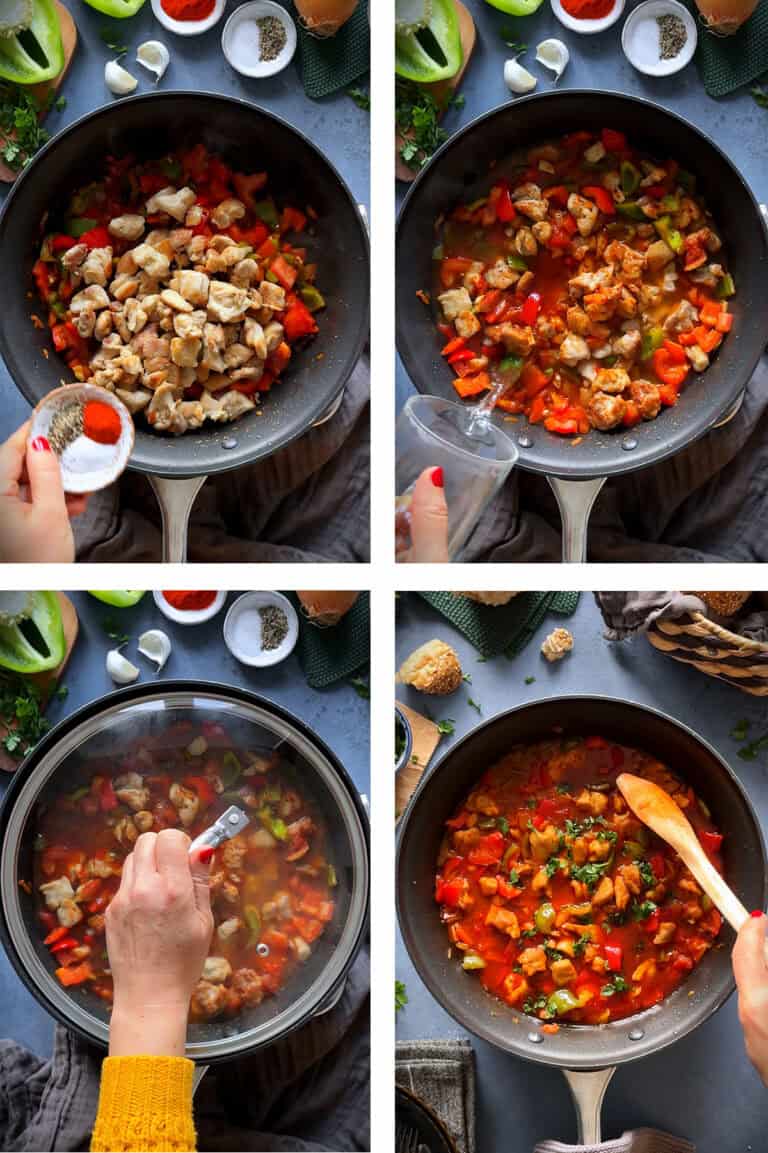 Tavuk Sote - Turkish Chicken Sauté - Give Recipe
