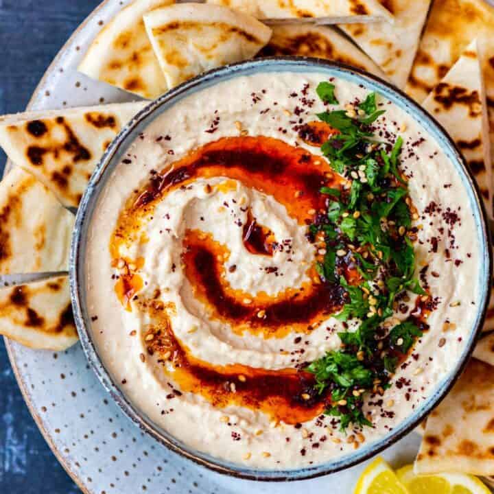 Turkish Hummus With A Spicy Topping - Give Recipe